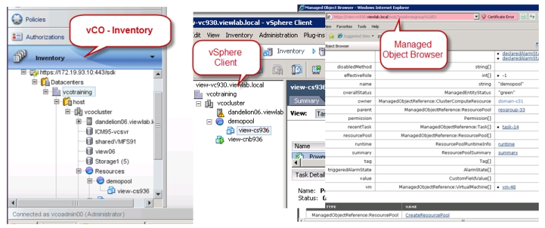 Managed Object Browser